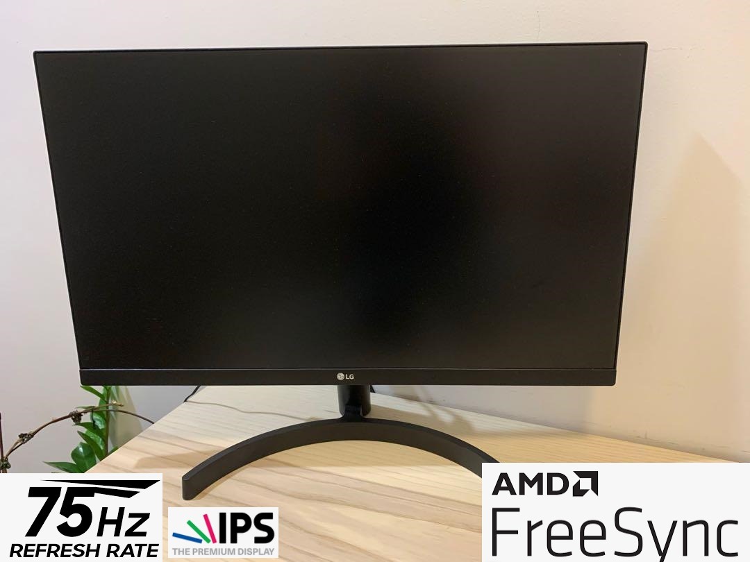 90pcs LG 24" IPS Frameless Freesync 75hz Gaming LED monitor,Slim,1080p ...