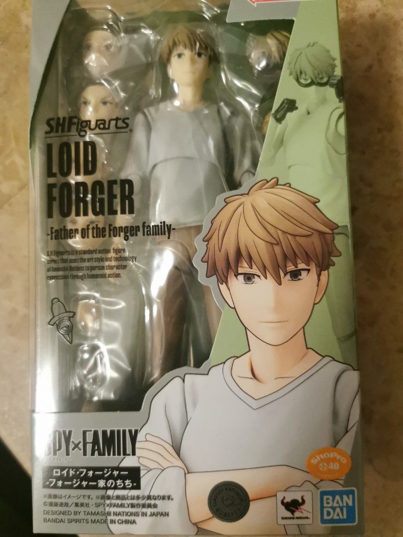 日版 Shf spy x family loid forger 黃昏, 興趣及遊戲, 玩具 & 遊戲類 - Carousell