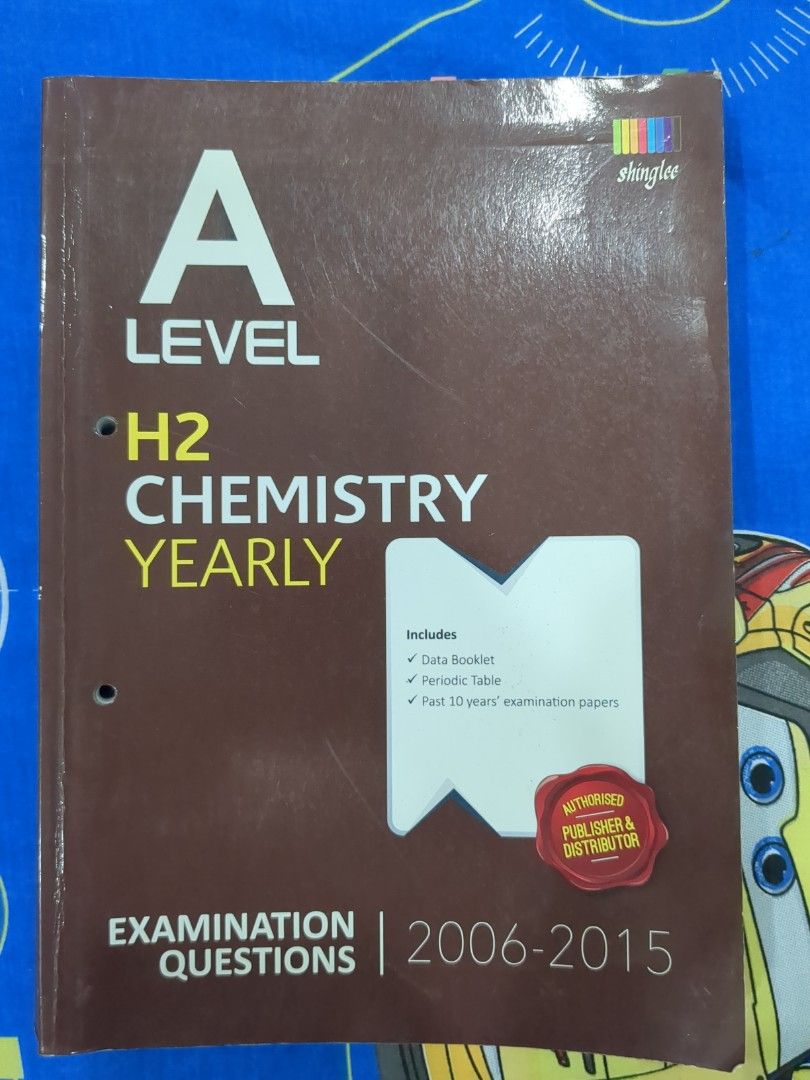 A level Chemistry practice book 10 year series, Hobbies & Toys, Books ...
