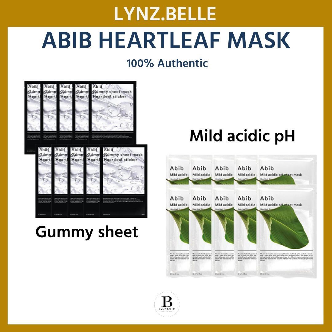 ABIB Heartleaf Gummy Mask / Mild Acidic pH Mask, Beauty & Personal Care, Face, Face Care on ...