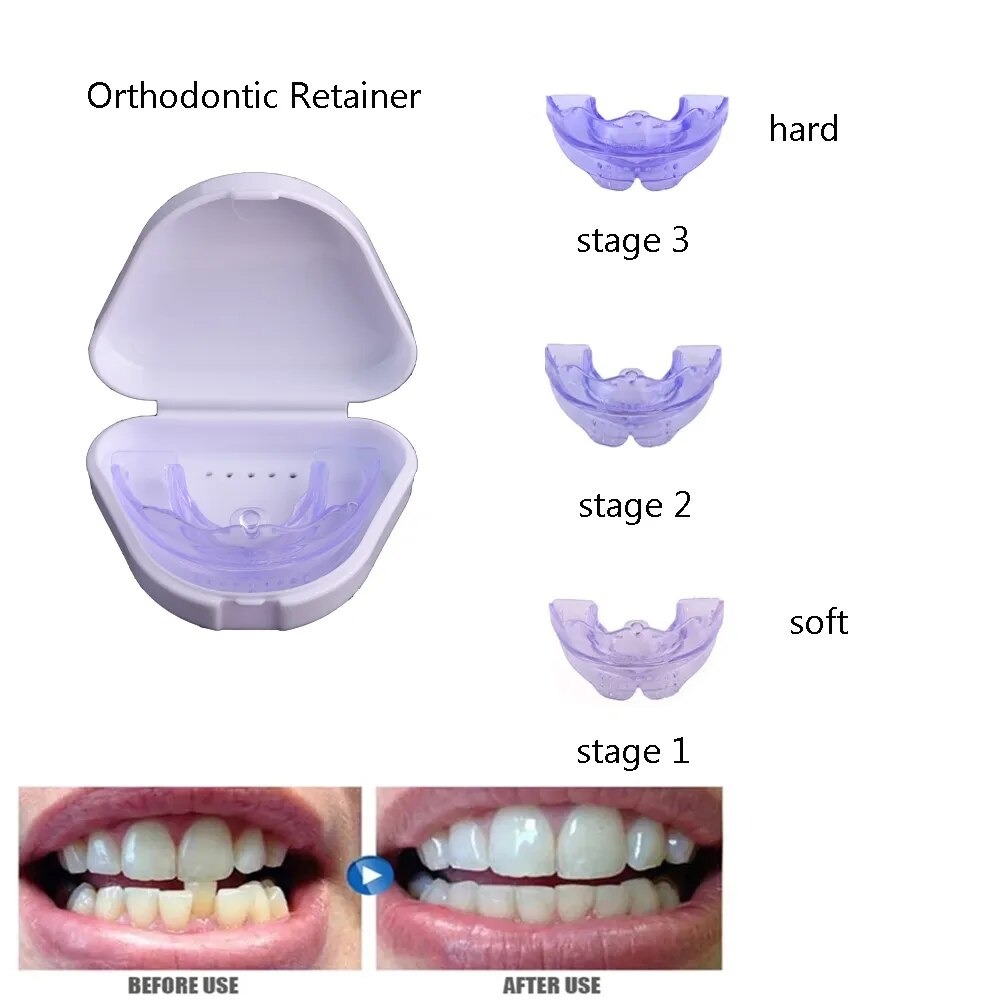 Adult Dental Orthodontic Appliance Trainer Teeth Retainer Silicone ...