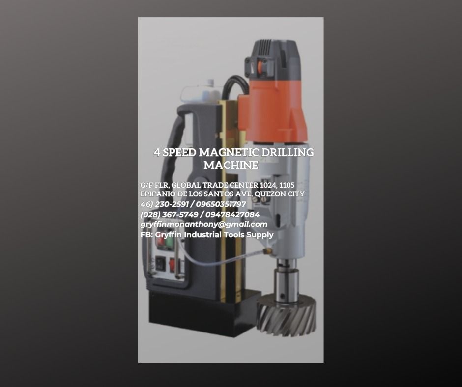 AGP 4 SPEED MAGNETIC DRILLING MACHINE, Commercial & Industrial ...