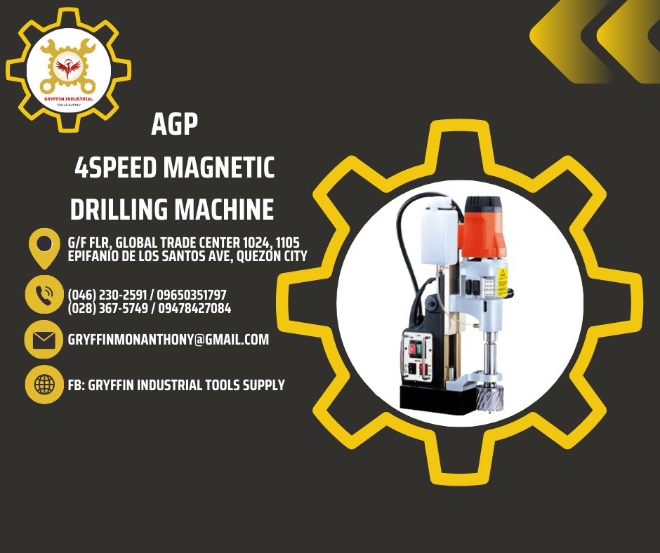 AGP 4SPEED MAGNETIC DRILLING MACHINE, Commercial & Industrial ...