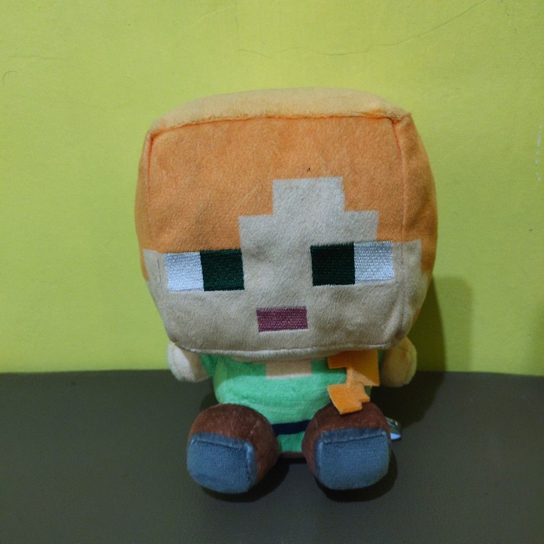 Alex Minecraft Plush, Hobbies & Toys, Toys & Games on Carousell