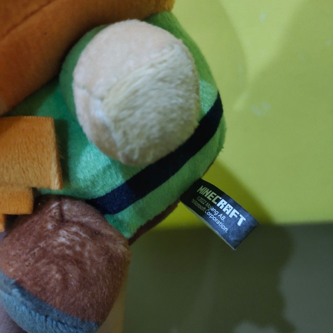 Alex Minecraft Plush, Hobbies & Toys, Toys & Games on Carousell