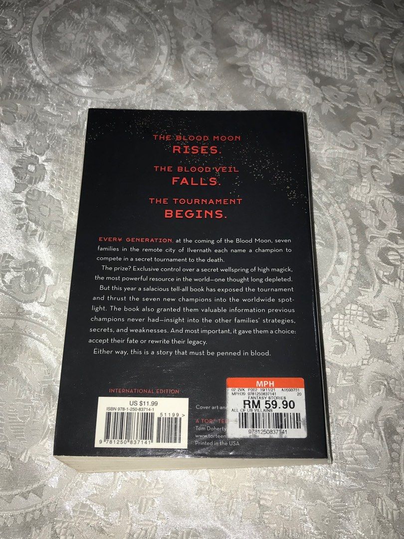 Amanda Food: All of Us Villains, Hobbies & Toys, Books & Magazines ...