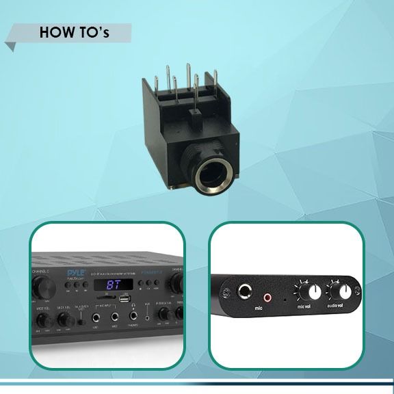 AMPLIFIER MICROPHONE JACK 7-PIN, KONZERT SAKURA, Computers & Tech ...