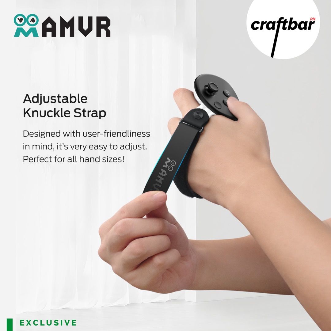 AMVR Adjustable Knuckle Strap for Meta Quest 3 by craftbar PH, Video ...
