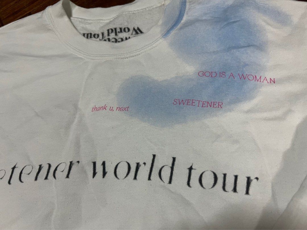 Ariana Grande Sweetener World Tour Merch, Women's Fashion, Tops ...