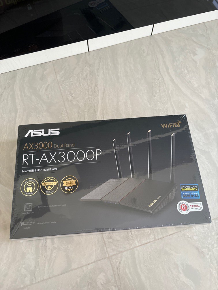 Asus router AX3000 RT-AX3000P, Mobile Phones & Gadgets, Mobile Phones ...