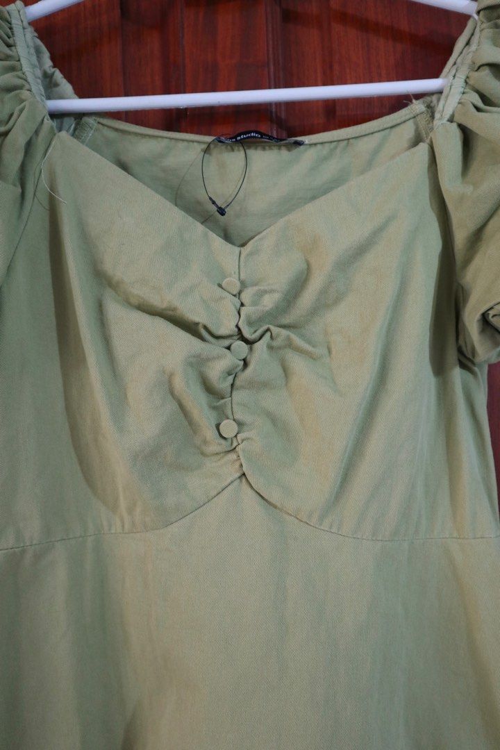 AVOCADO COLORED DRESS, Women's Fashion, Dresses & Sets, Dresses on ...