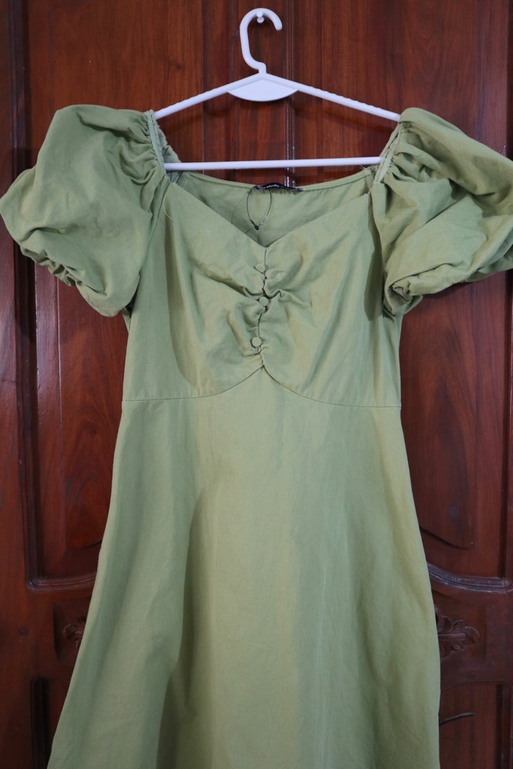 AVOCADO COLORED DRESS, Women's Fashion, Dresses & Sets, Dresses on ...