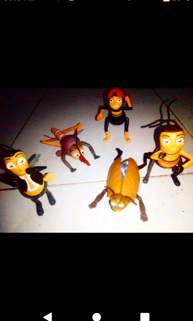 Bee movie mc Donald's Happy meal complete set, Hobbies & Toys, Toys ...