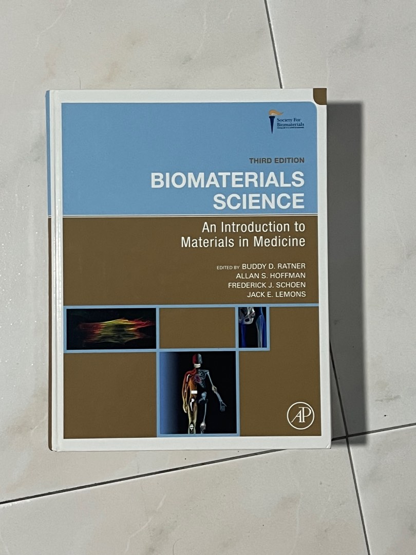 Biomaterial science- An introduction to material in medicine, Hobbies & Toys, Books & Magazines ...