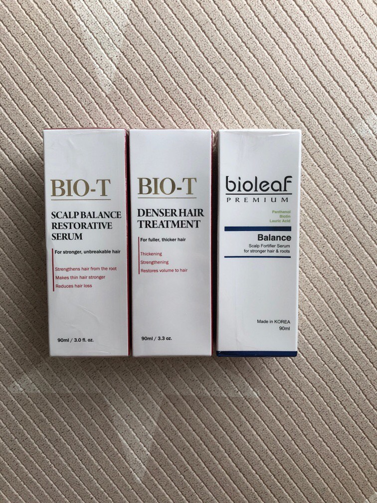 Bio-T and Bioleaf hair care, Beauty & Personal Care, Hair on Carousell