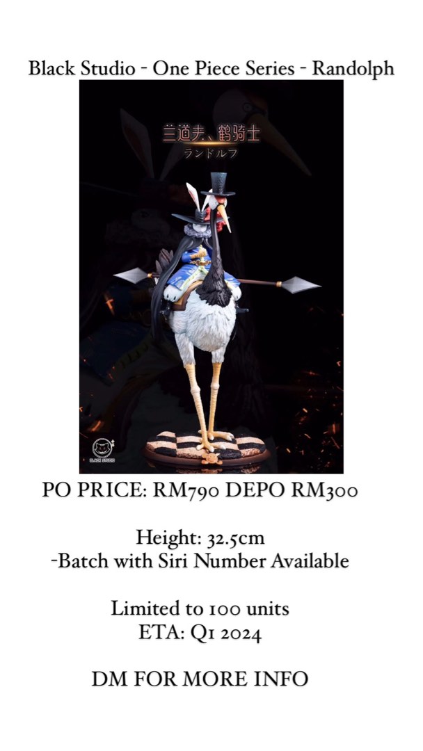 Black Studio - One Piece Series - Randolph, Hobbies & Toys, Toys ...