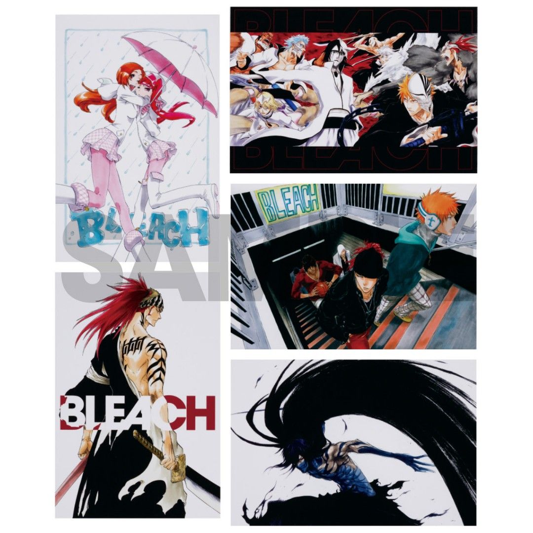Bleach 20th anniversary exhibition postcard set, Hobbies & Toys ...