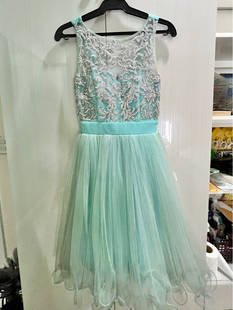 Blue Wedding,Prom, Ball Cocktail Dress Gown, Women's Fashion, Dresses ...