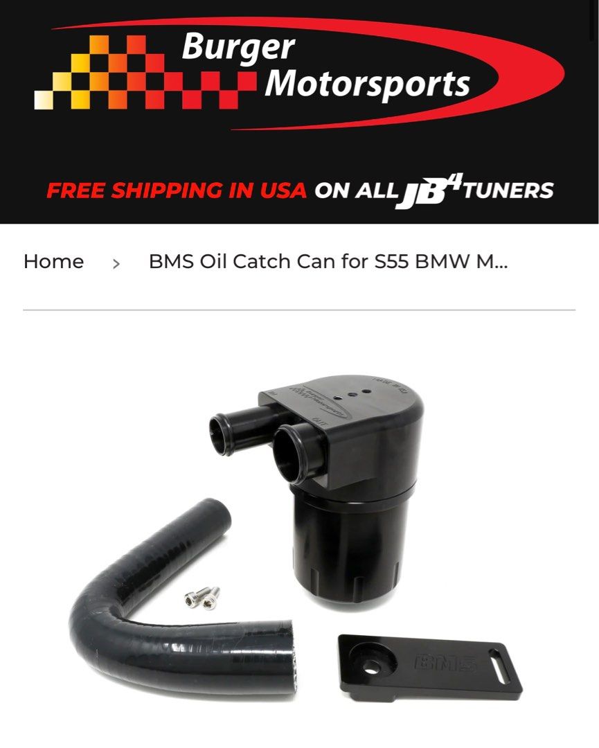 BMS Oil Catch Can, Car Accessories, Accessories on Carousell