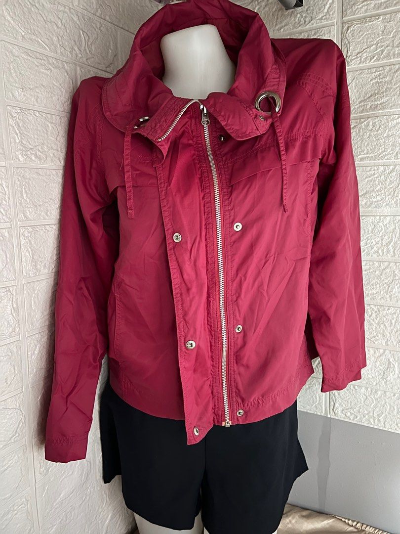 Bomber Jacket Fuschia Pink, Women's Fashion, Coats, Jackets and ...