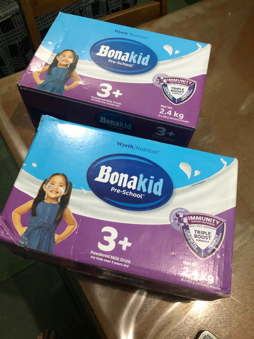 Bonakid 3+ 2.4kg Expiry 2024 ,2024, Babies & Kids, Nursing & Feeding ...