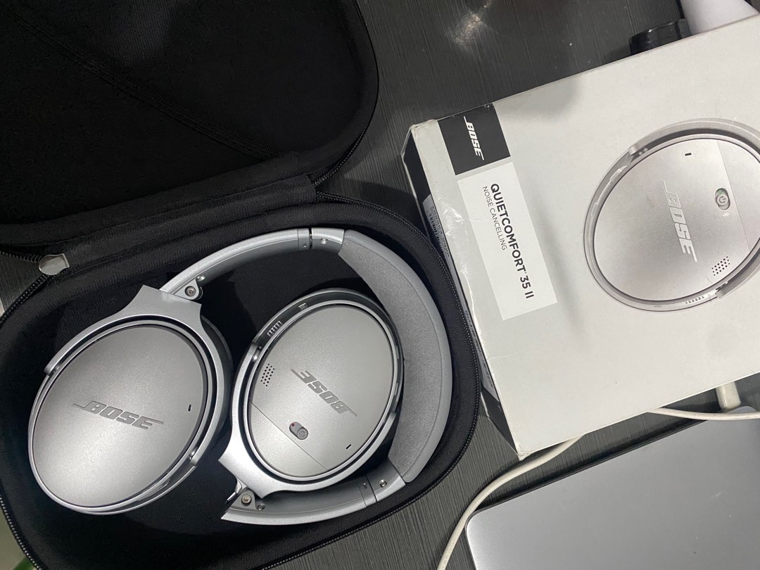 Bose QC35 II Silver, Audio, Headphones & Headsets on Carousell