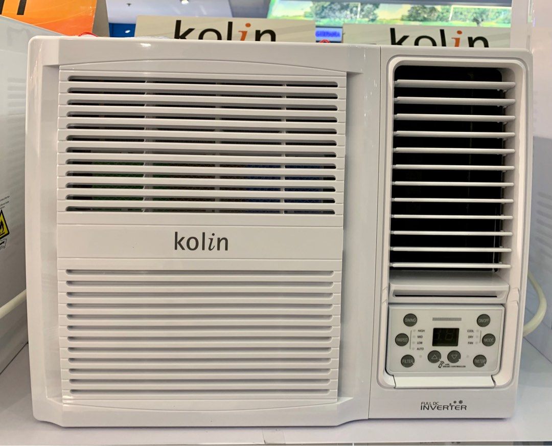Brand New Kolin KAG-100WCINV 1.0hp Window-type Inverter Aircon (FULL DC ...
