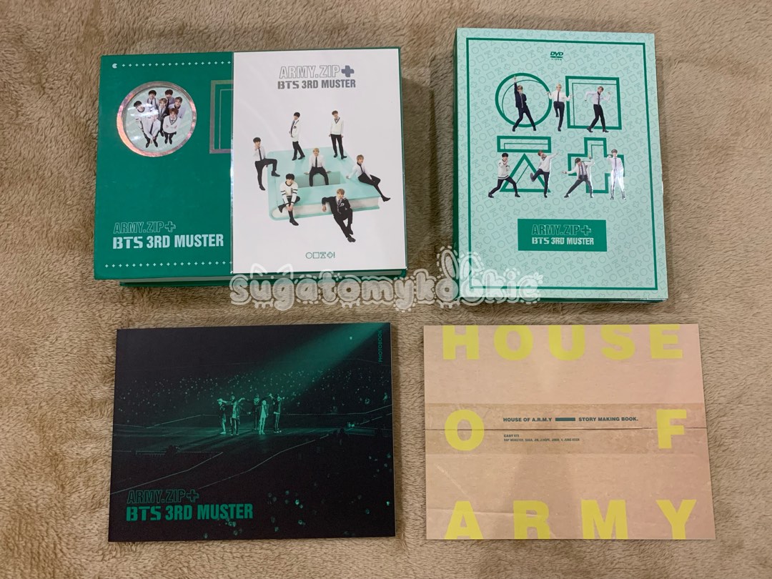BTS 3rd Muster DVD w/o PC, Hobbies & Toys, Memorabilia & Collectibles ...
