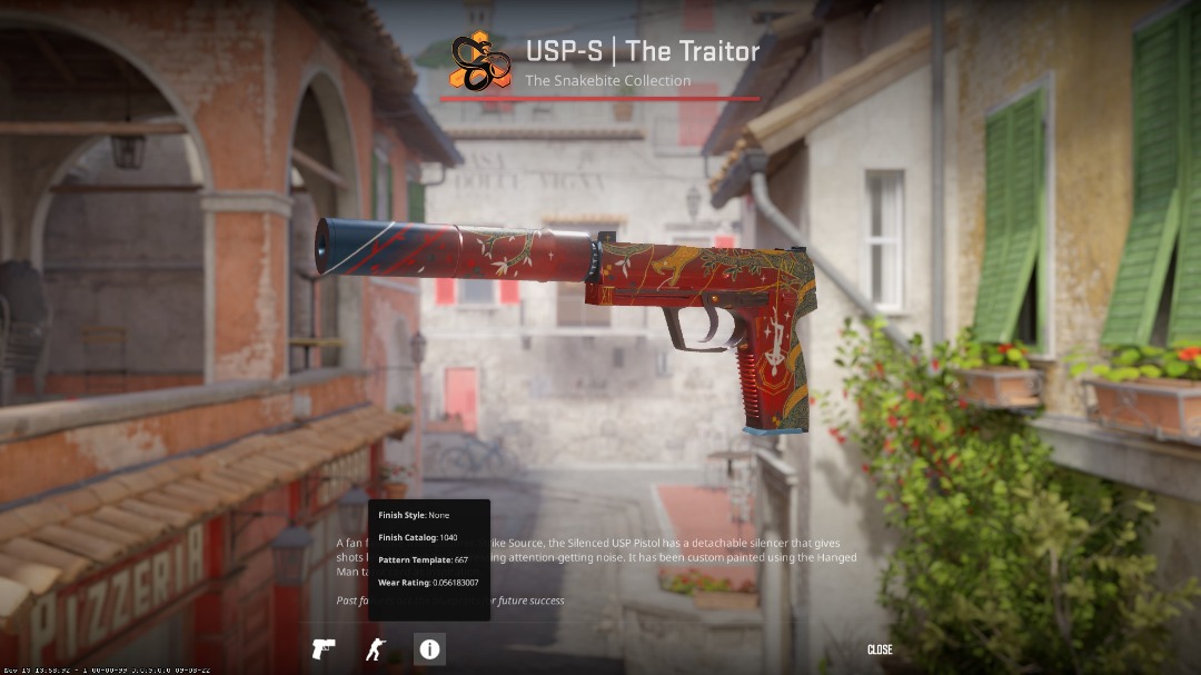 (BUFF Price) CSGO CS2 USP-S The Traitor FN, Video Gaming, Gaming Accessories, In-Game Products ...