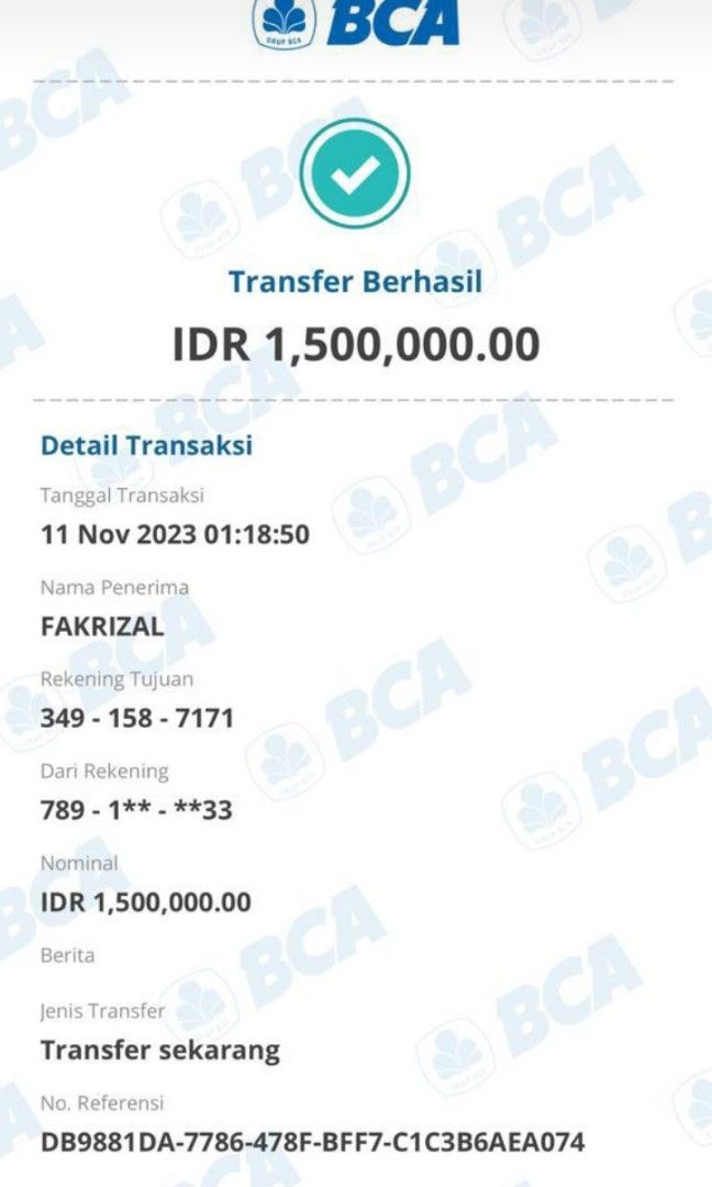 Bukti testi TF, Barang Yang Dicari di Carousell