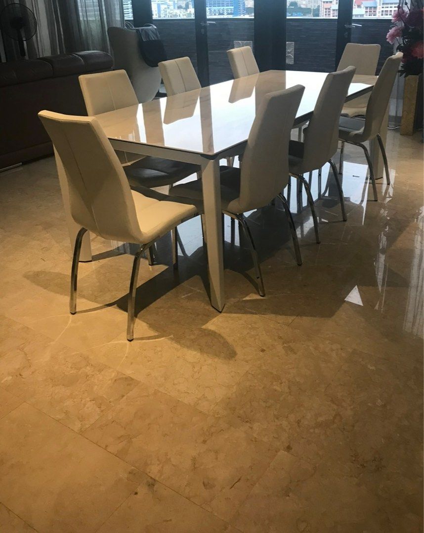 Calligaris Delta Extendable Dining Table, Furniture & Home Living ...