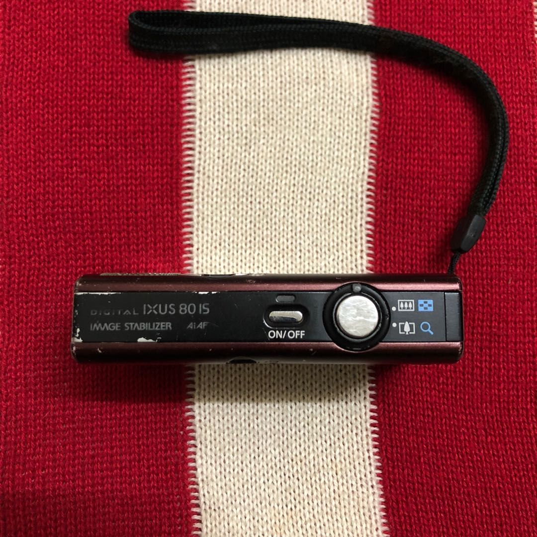 Canon IXUS 80 iS Camera Digital CCD, Photography, Cameras on Carousell