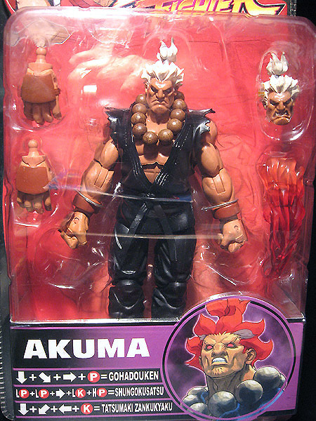 Capcom: Sota Toys: Street Fighter Round 4: SHIN AKUMA (Black Costume ...
