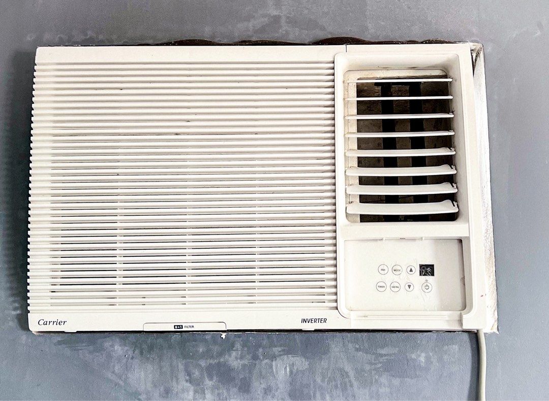 Carrier Window Type Inverter 2 HP, TV & Home Appliances, Air ...