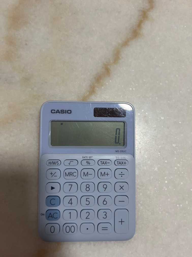 Casio Calculator MS-20UC, Hobbies & Toys, Stationery & Craft ...