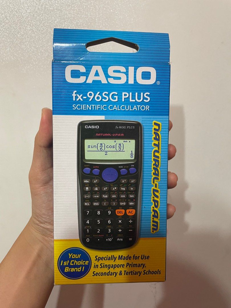 Casio fx-96SG Scientific Calculator, Hobbies & Toys, Stationery & Craft ...