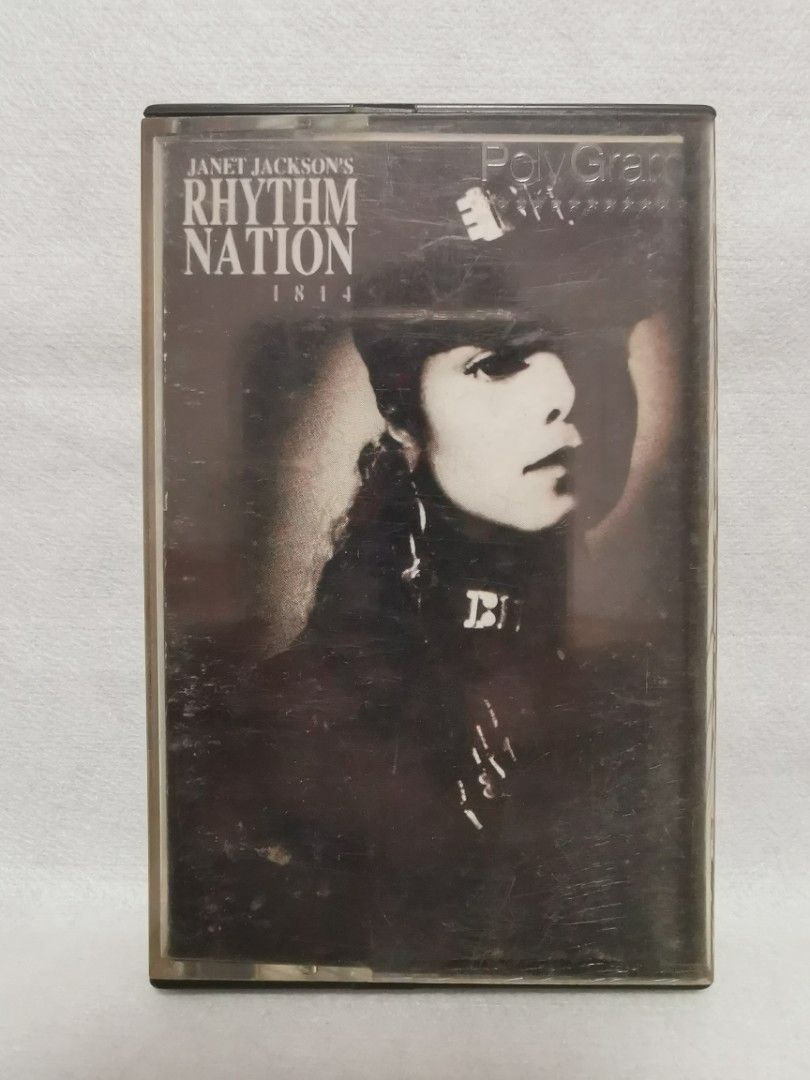 Cassette Janet Jackson Rythm Nation, Hobbies & Toys, Music & Media, CDs ...