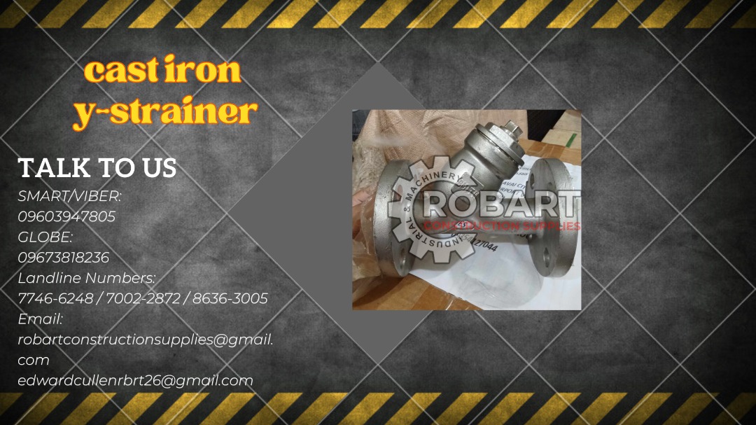 cast iron y-strainer, Commercial & Industrial, Construction & Building ...