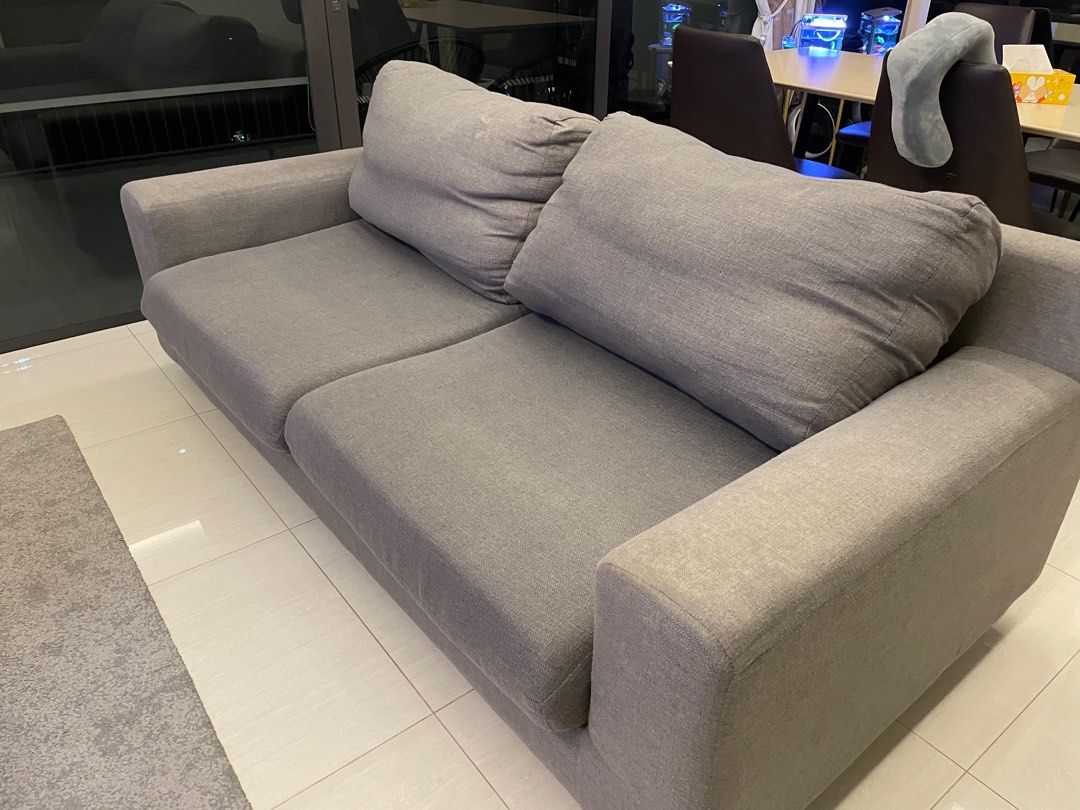 CELLINI Fabric Sofa, Furniture & Home Living, Furniture, Sofas on Carousell