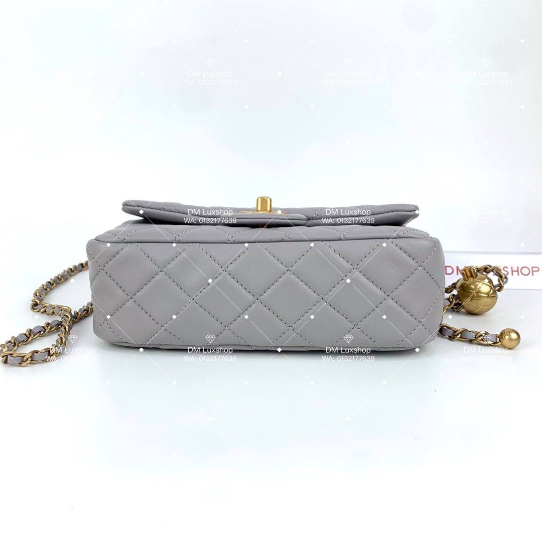 Chanel Mini CF Golden Pearl, Luxury, Bags & Wallets on Carousell