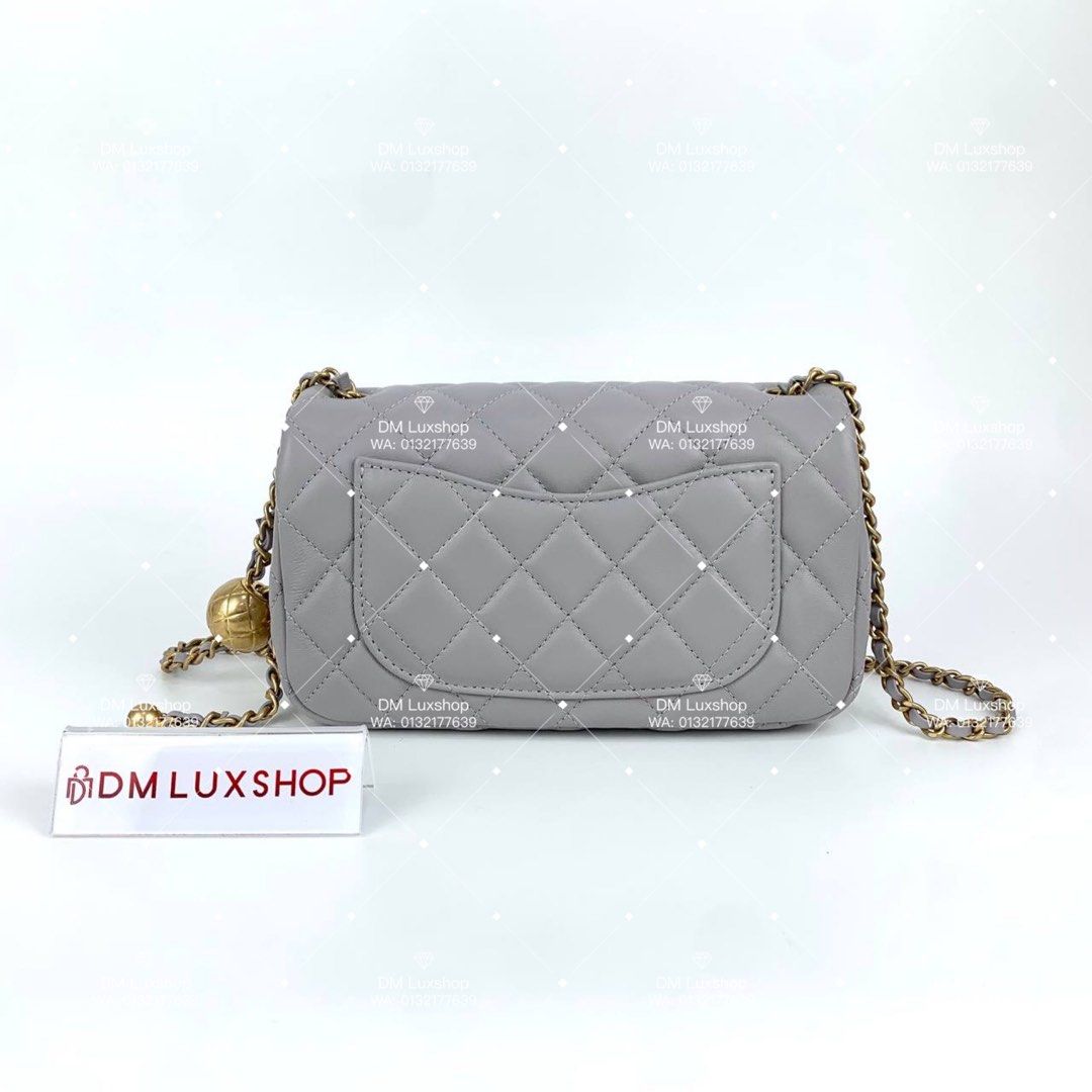 Chanel Mini CF Golden Pearl, Luxury, Bags & Wallets on Carousell