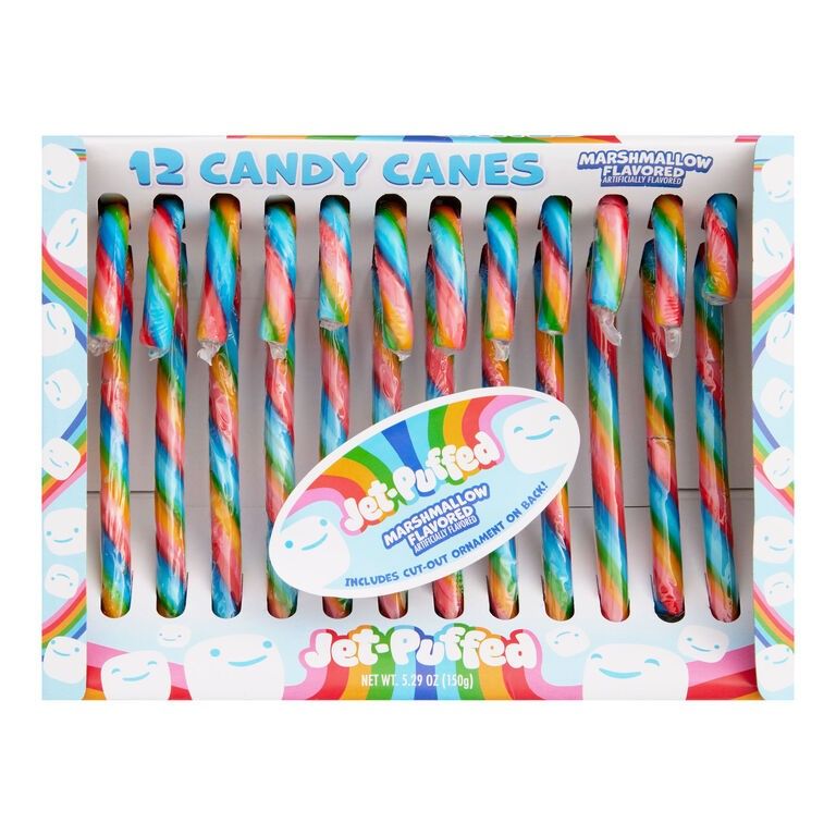 Christmas candy cane mini candy cane marshmallow flavoured candy cane ...