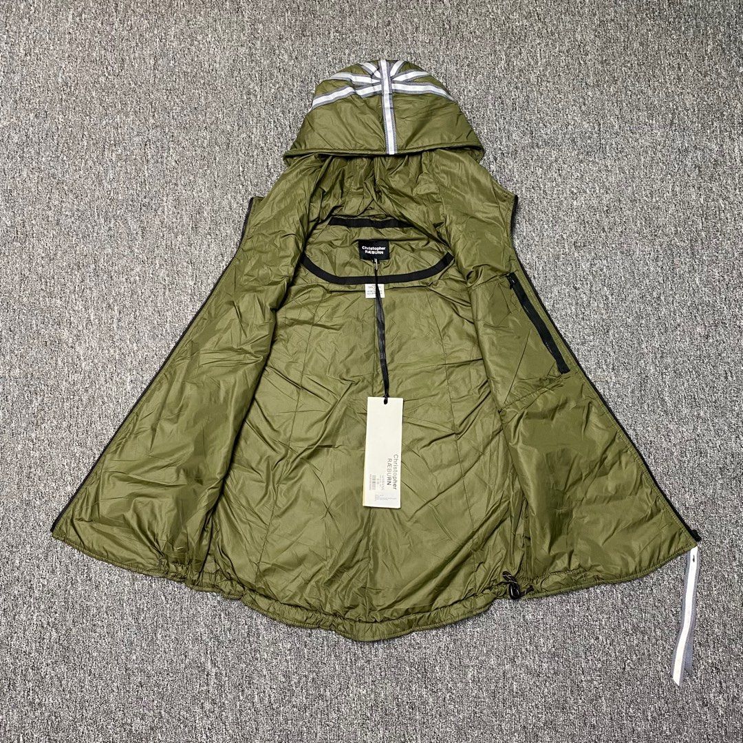 Christopher Raeburn - Lightweight Filled Gilet Hooded Vest Jacket, Men ...