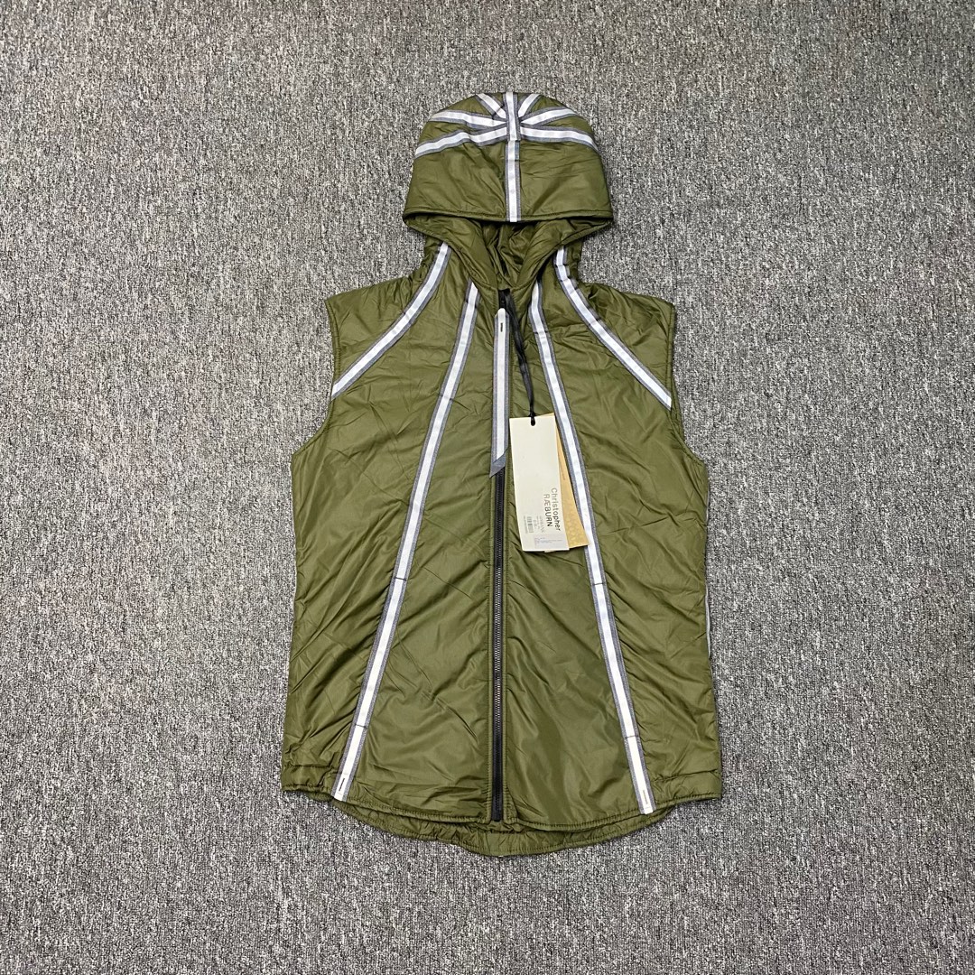 Christopher Raeburn - Lightweight Filled Gilet Hooded Vest Jacket, Men ...