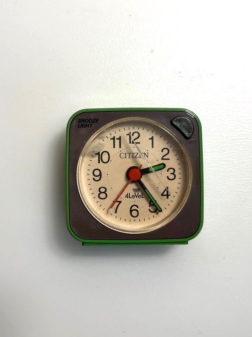 Citizen Alarm Clock, Furniture & Home Living, Home Decor, Clocks on ...