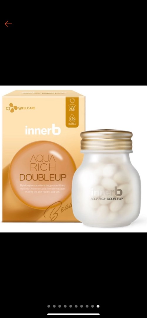 [CJ Innerb]Aqua Rich Double up (600mg x 56cap), Skin Moisturing, UV ...