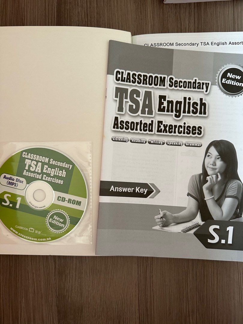 Classroom Secondary TSA English Assorted Exercises S.1 / S.2 中一中二英文綜合練習 ...