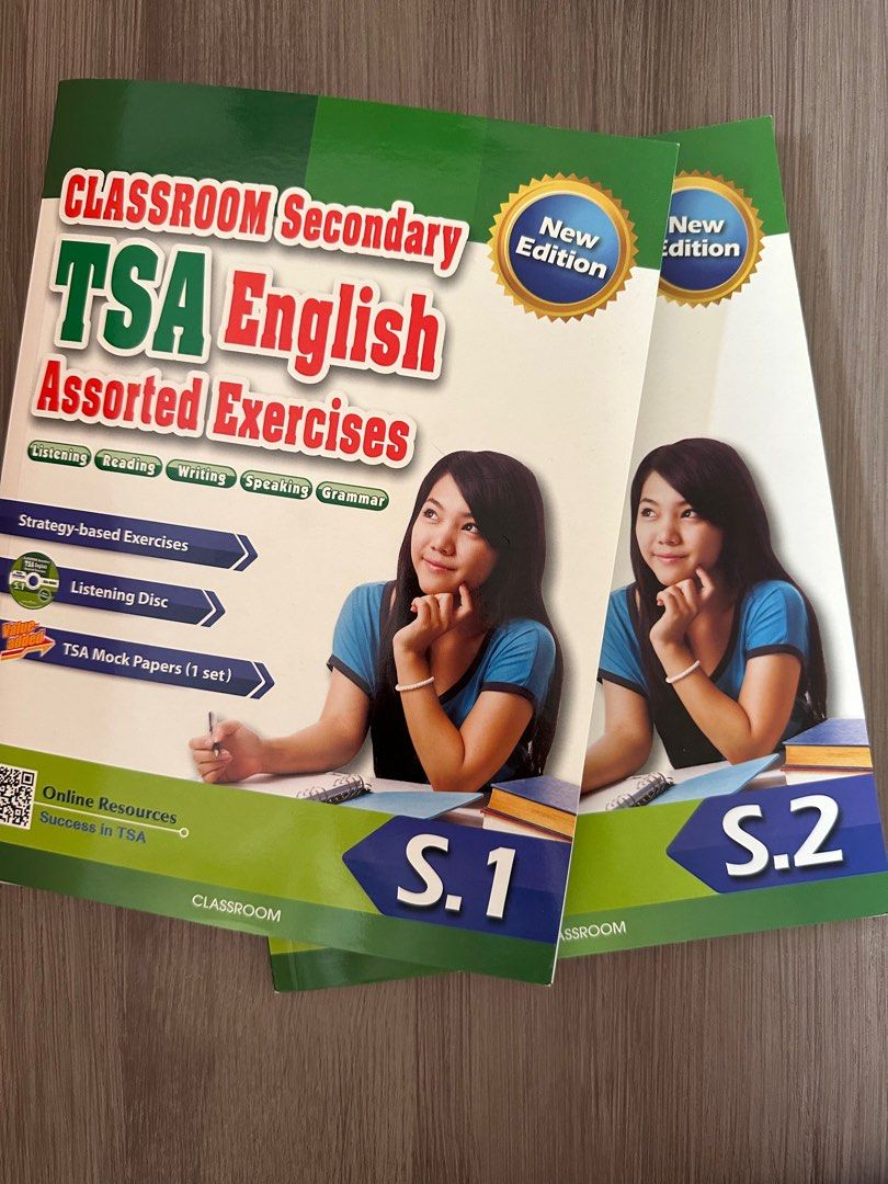Classroom Secondary TSA English Assorted Exercises S.1 / S.2 中一中二英文綜合練習 ...