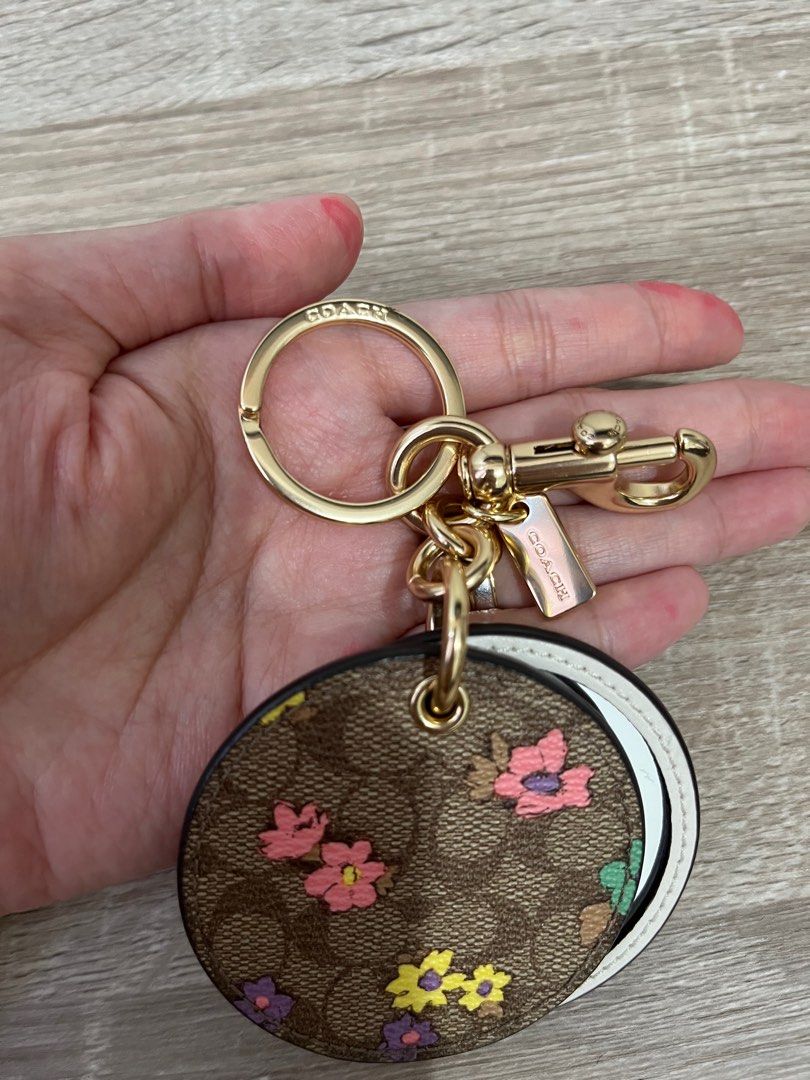 Coach Mirror Bag Charm, Women's Fashion, Watches & Accessories, Other ...