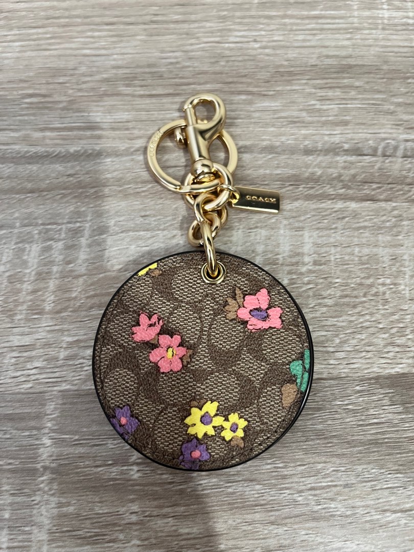 Coach Mirror Bag Charm, Women's Fashion, Watches & Accessories, Other ...